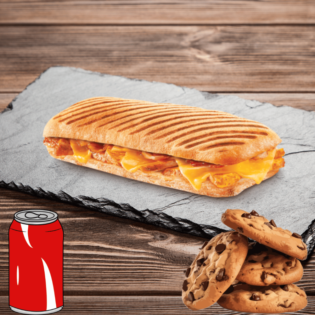 Menu Panini Poulet Pané - FoodSalad